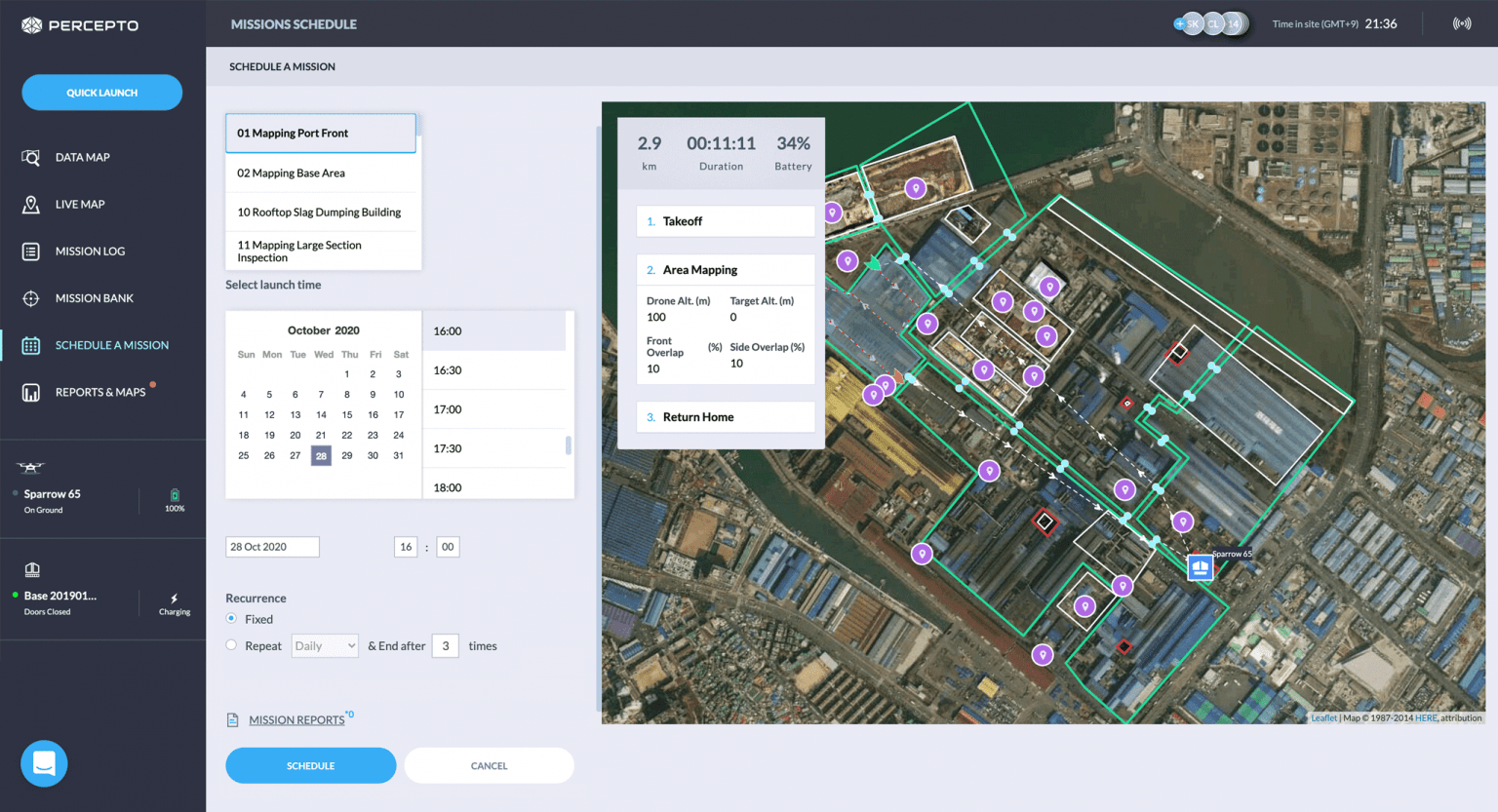 Percepto - Drone in a box